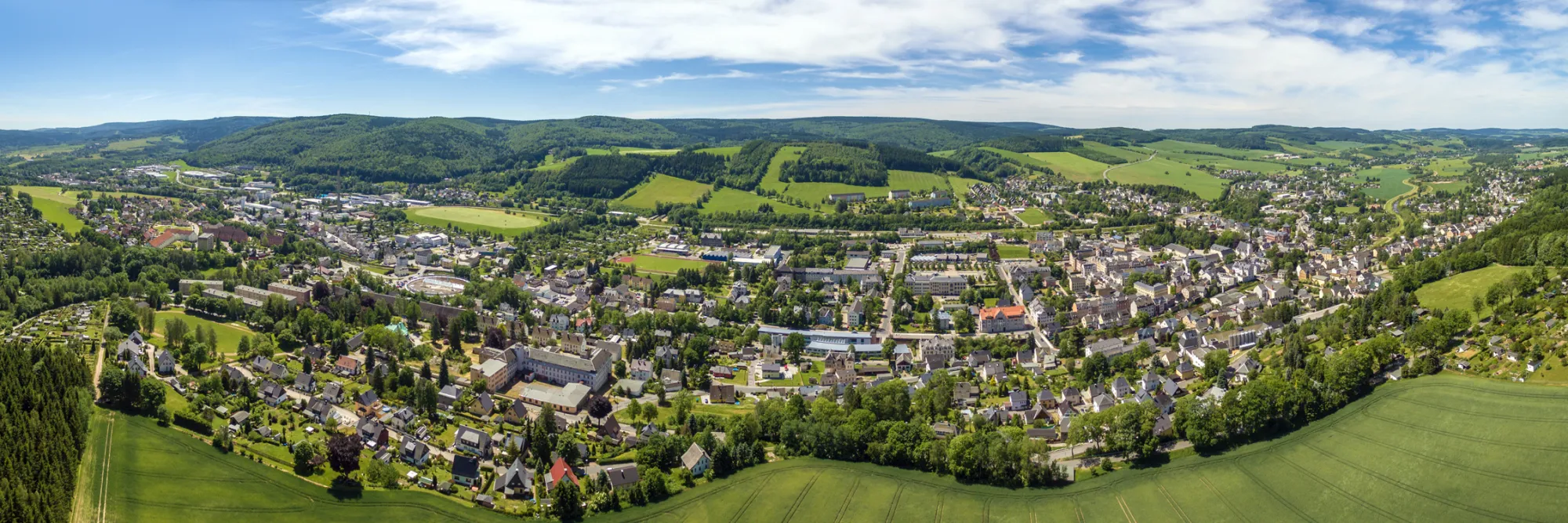Olbernhau - Mitten im Erzgebirge