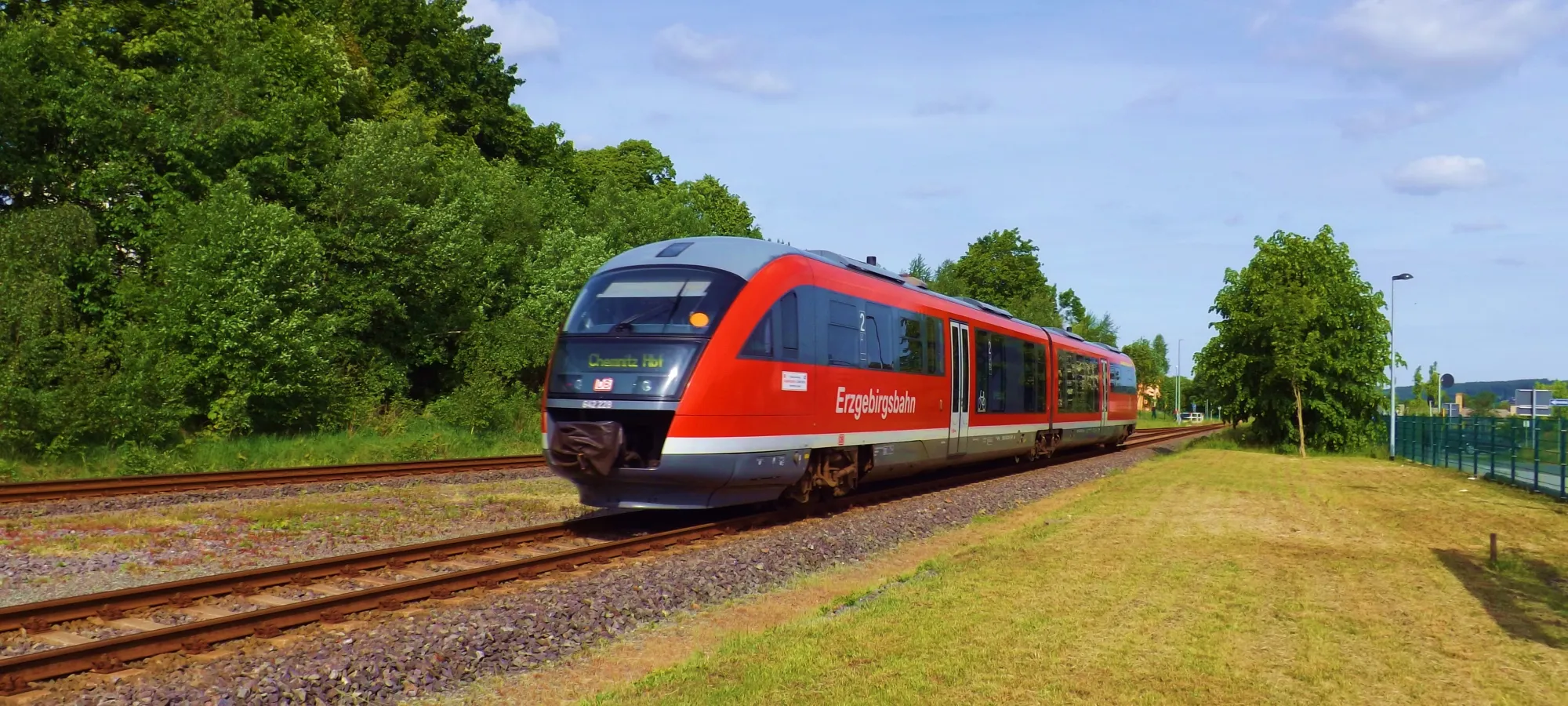 Anreise mit der Erzgebirgsbahn - Olbernhau